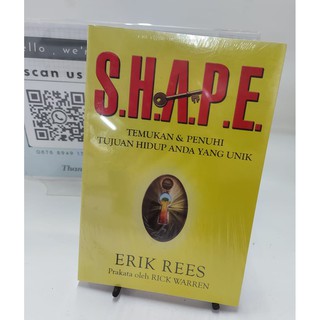 Jual Buku SHAPE - Temukan & Penuhi tujuan hidup anda yang unik / Erik ...