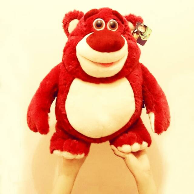 Jual new boneka Lotso toy story teddy bear beruang lotso kado ulang ...