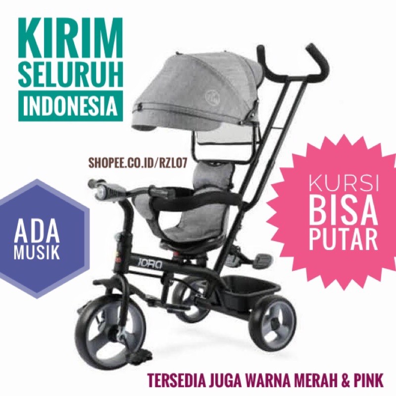 Jual Tricycle IORA by PMB T10 T22 sepeda stroller kursi putar sepeda ...