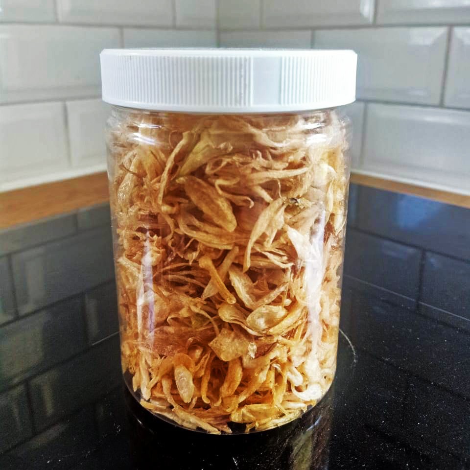 Jual BAWANG GORENG ASLI 200gr KEMASAN TOPLES Indonesia|Shopee Indonesia