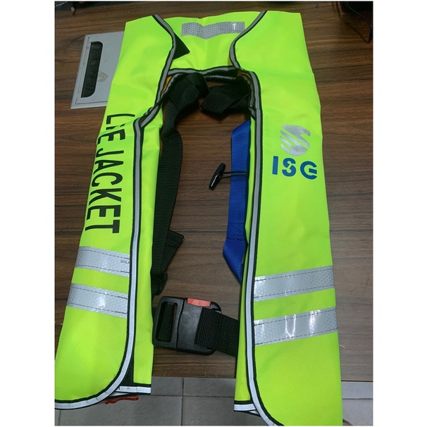 Jual automatic inflatable life Jacket marine,pelampung keselamatan gas ...