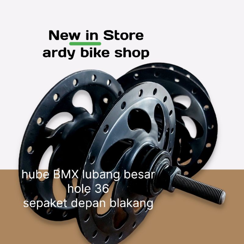 Jual hub freehube nap sepeda bmx part lubang besar hole 36 jari jari ...