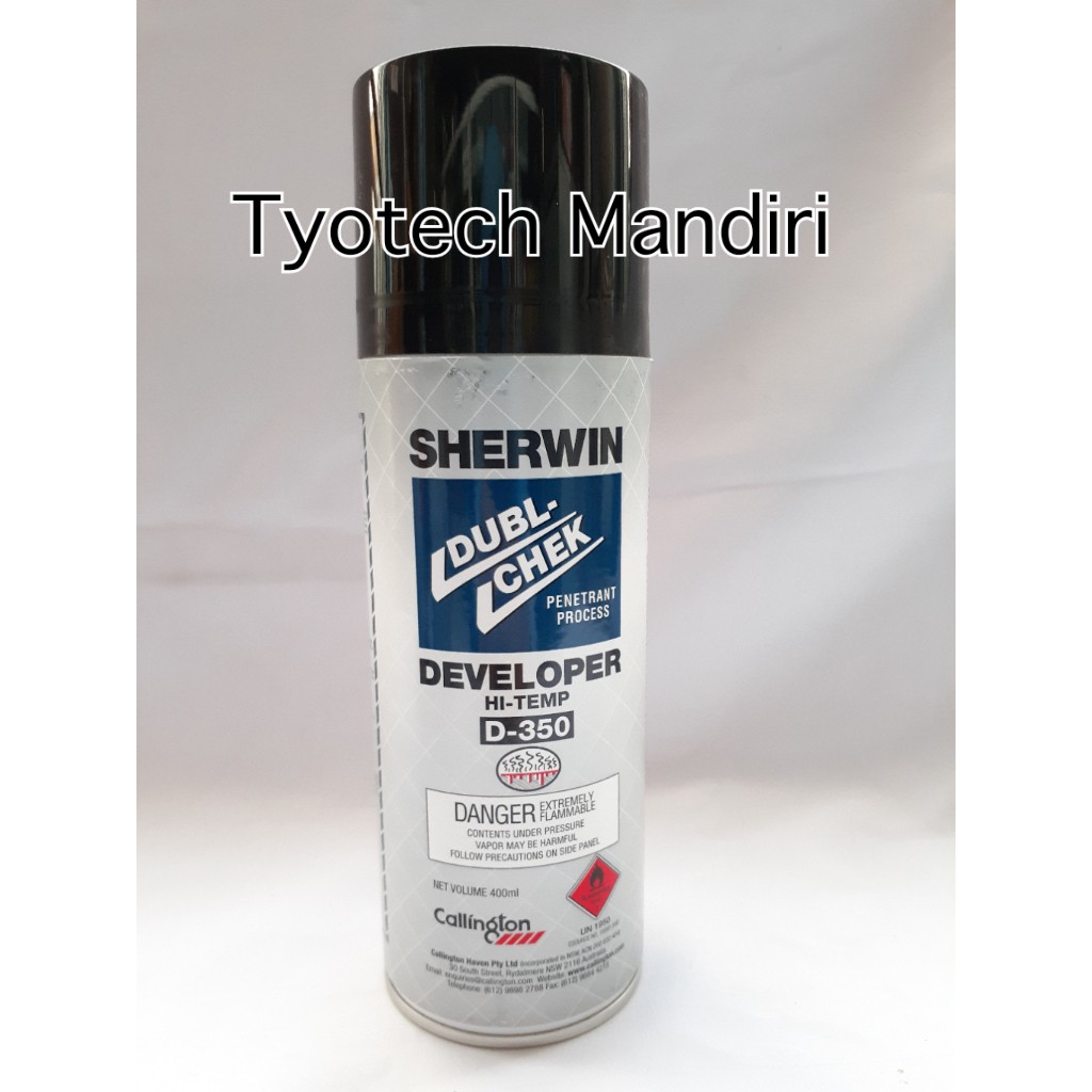 Jual PENETRAN SHERWIN DOUBLE CHEK DEVELOPER D-350 | Shopee Indonesia