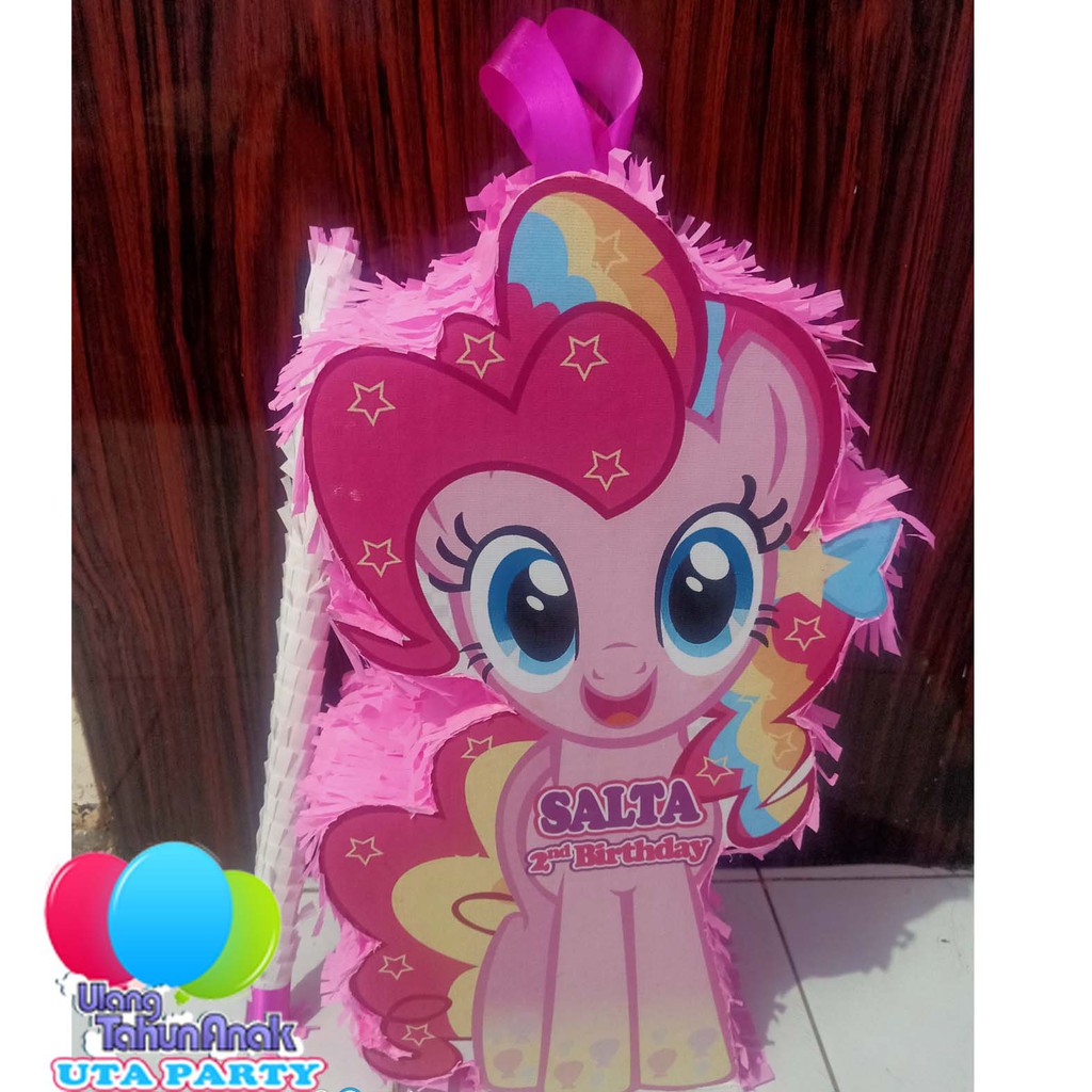 Jual Pinata Little Pony pinky pie / Pinata Ulang Tahun / Pinata Custom ...