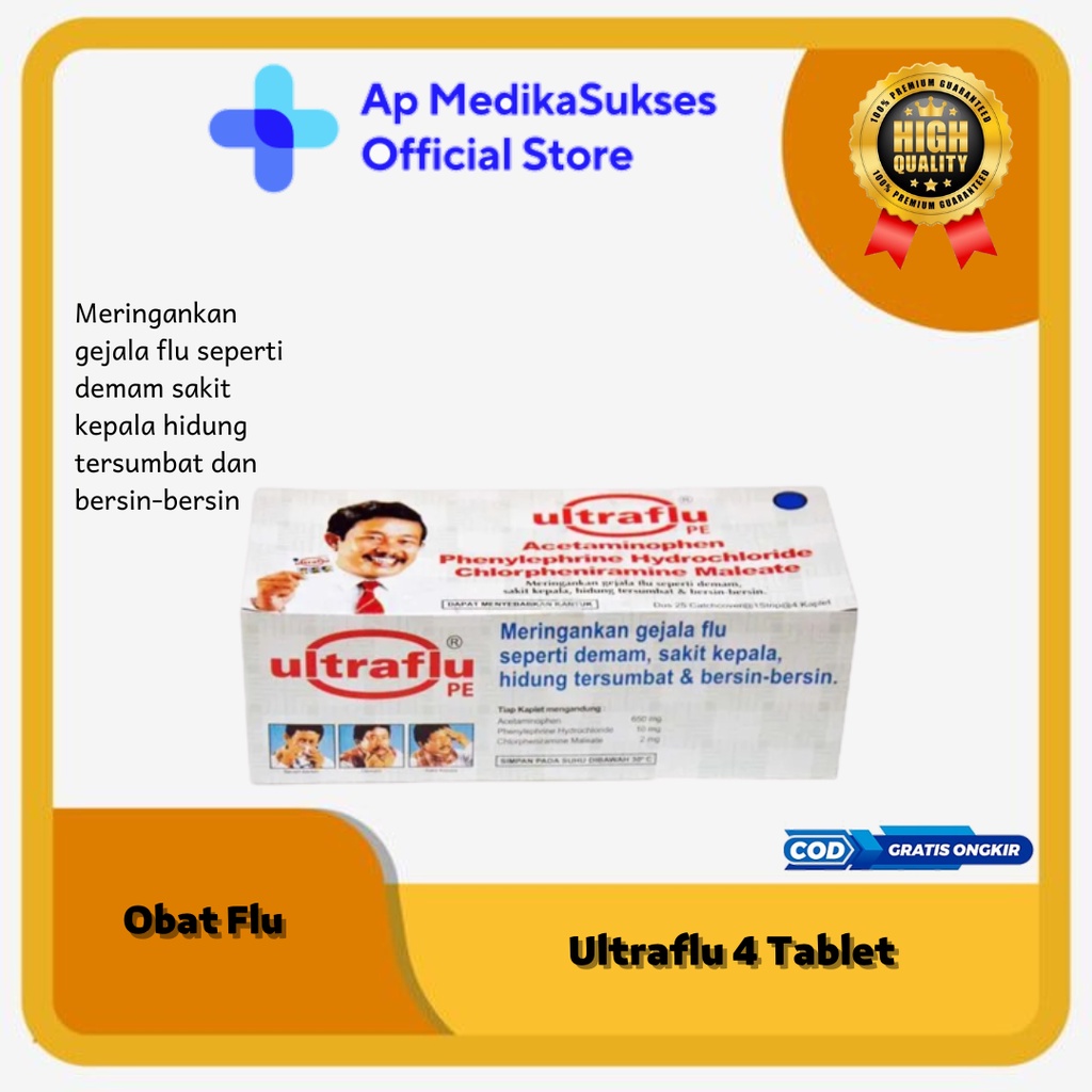 Jual Ultraflu Tablet | Shopee Indonesia