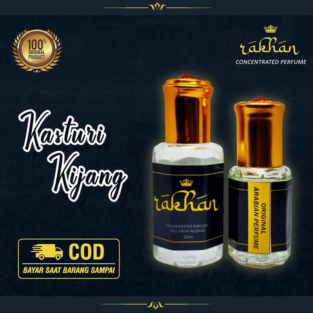 Jual Minyak Wangi Kasturi Kijang / Parfum Kasturi Original Non Alkohol Aroma Kharismatik ...