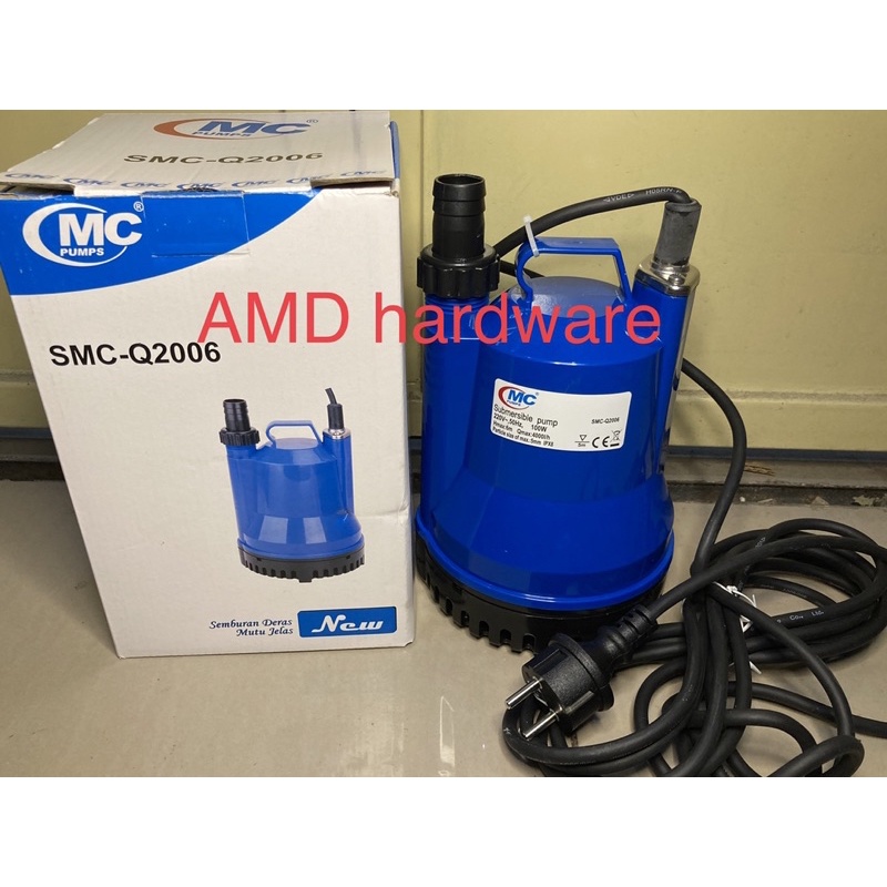 Jual MC PUMP SMC-Q2006 Pompa Celup MANUAL 100W Submersible Hisap Air ...