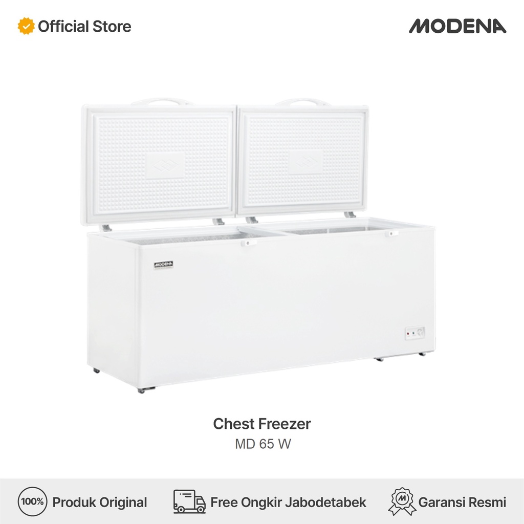Jual MODENA Chest Freezer - MD 65 W | Shopee Indonesia
