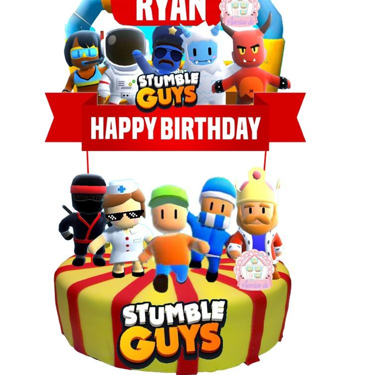 Jual STUMBLE GUYS CAKE TOPPER Best TDK ` | Shopee Indonesia