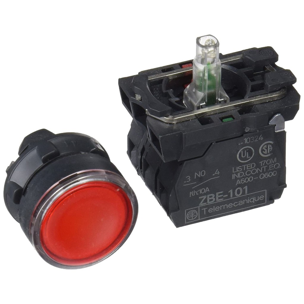 Jual SCHNEIDER ILLUMINATED PUSH BUTTON 24VAC DC MODULAR KEPALA PLASTIK ...