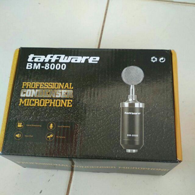 Taffware Professional Condenser Studio Microphone - BM-8000 | Shopee ...