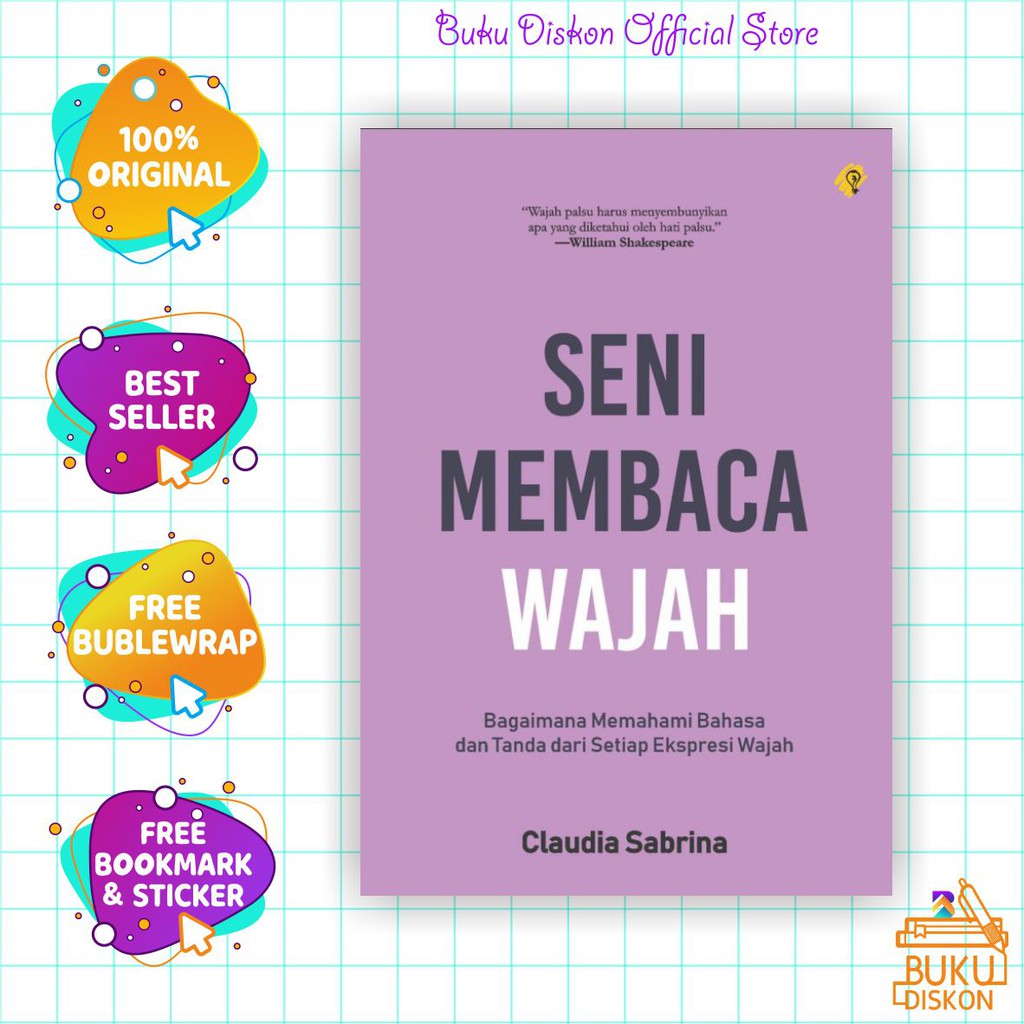 Jual BUKU SENI MEMBACA WAJAH (BRIGHT PUBLISHER) | Shopee Indonesia
