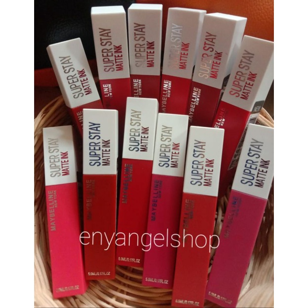 Jual maybelline superstay matte ink barcode | Shopee Indonesia