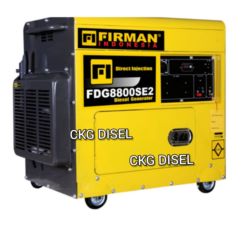 Jual Generator Firman Set Diesel FDG8800SE2 Genset Silent FDG 8800 SE2 ...