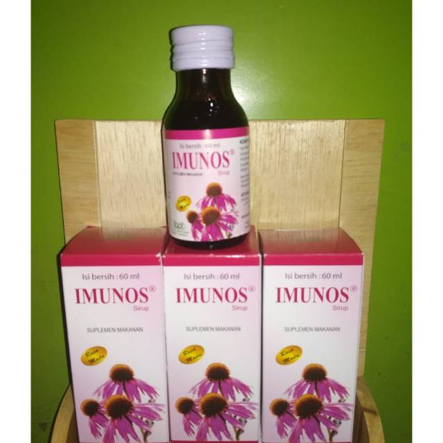 Jual Imunos syrup 60ml multivitamin untuk daya tahan tubuh | Shopee ...