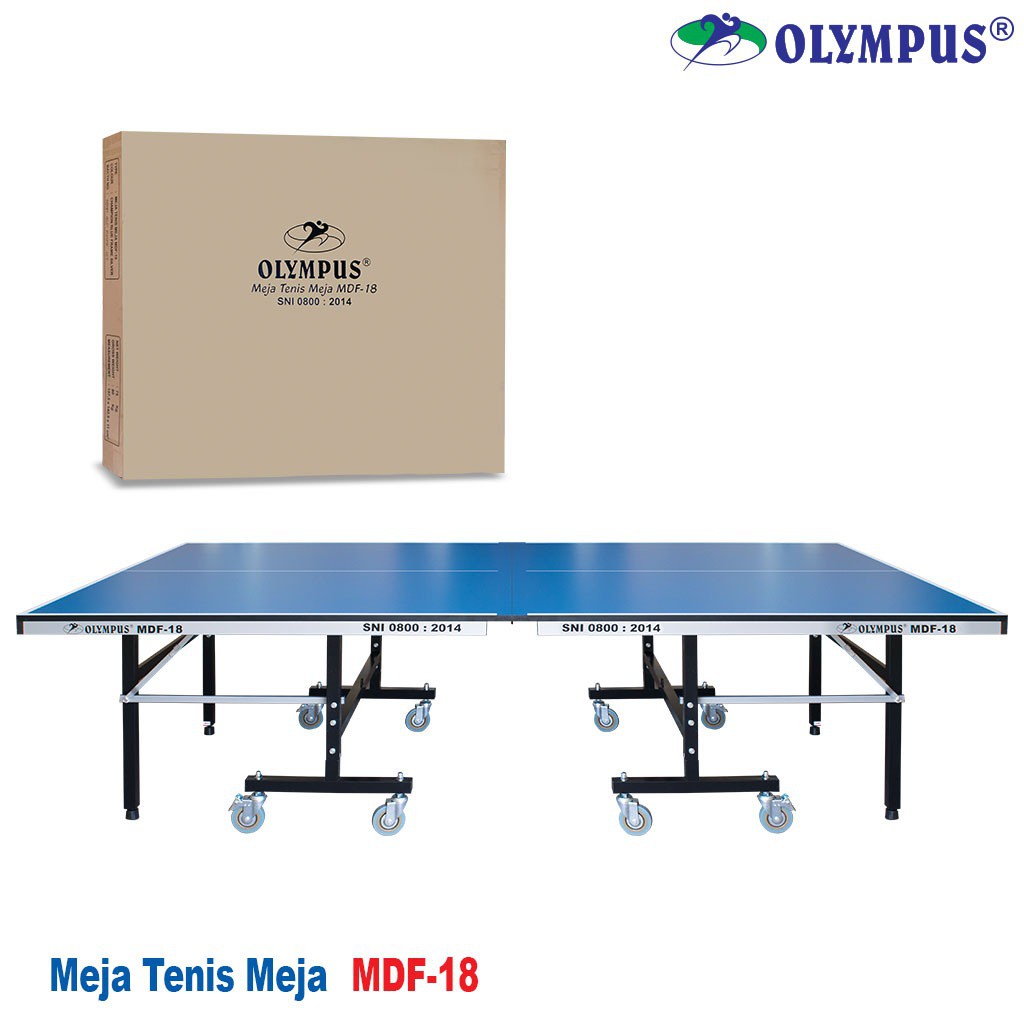 Jual Meja Pingpong Tenis Meja MDF18 Olympus Indonesia|Shopee Indonesia