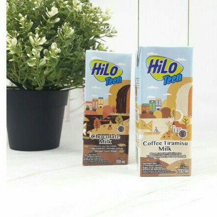 Jual HI LO HILO TEEN RTD COKLAT / TIRAMISU 200ML khusus grab/gosend ...