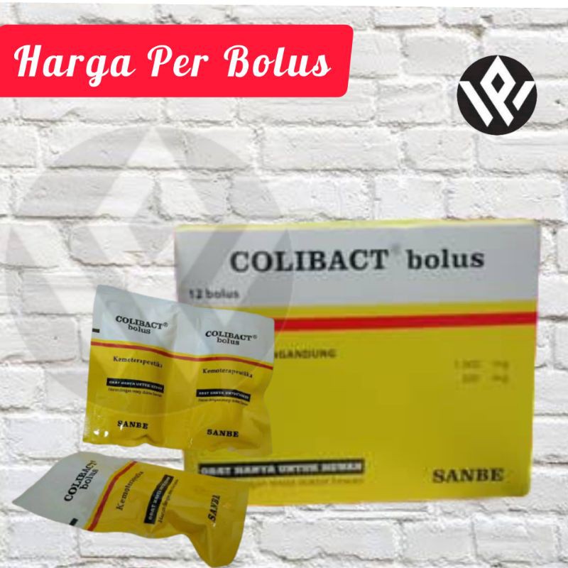 Jual Colibact Bolus Harga Perbolus Obat Antibiotik Hewan Sanbe | Shopee ...