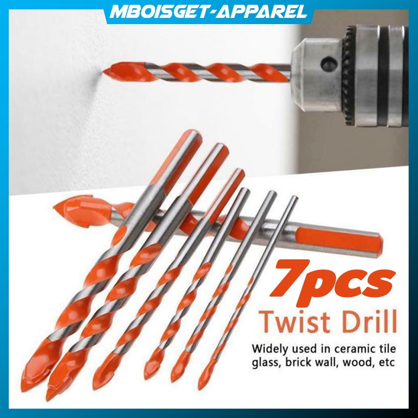 Jual MBOISGET - PREMIUM Balight Mata Bor HSS Twist Drill Bit 3-12mm 7 ...