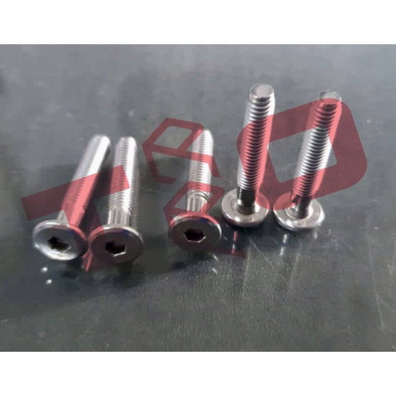 Jual Baut JCBC M6x35 Stainless isi 10 pcs - Stainless Steel 304 - M6 SS - Baut knockdown ...