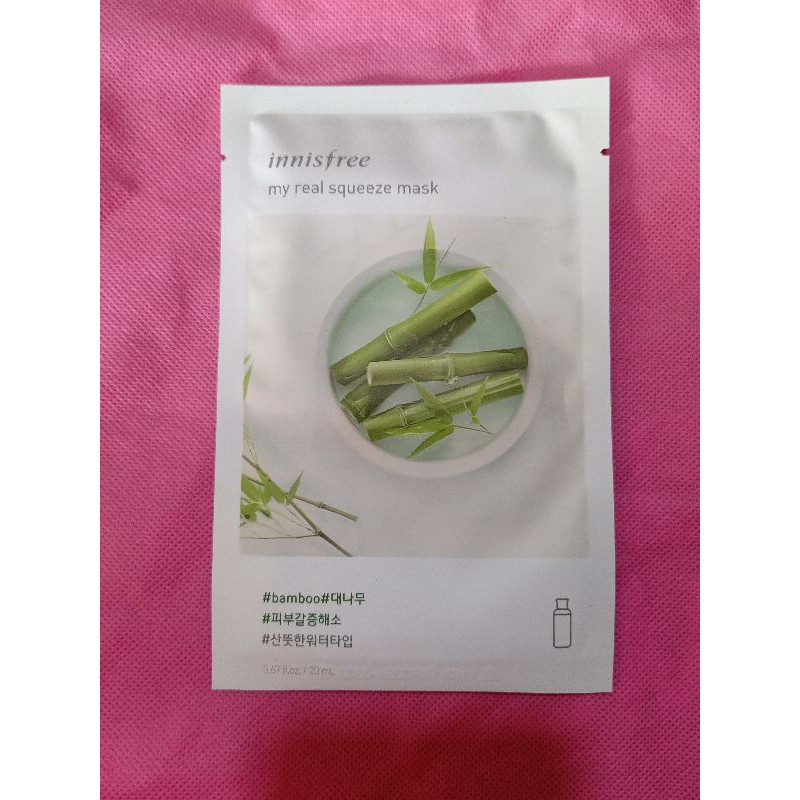 Jual My Real Squeeze Mask Innisfree Ex 20ml | Shopee Indonesia
