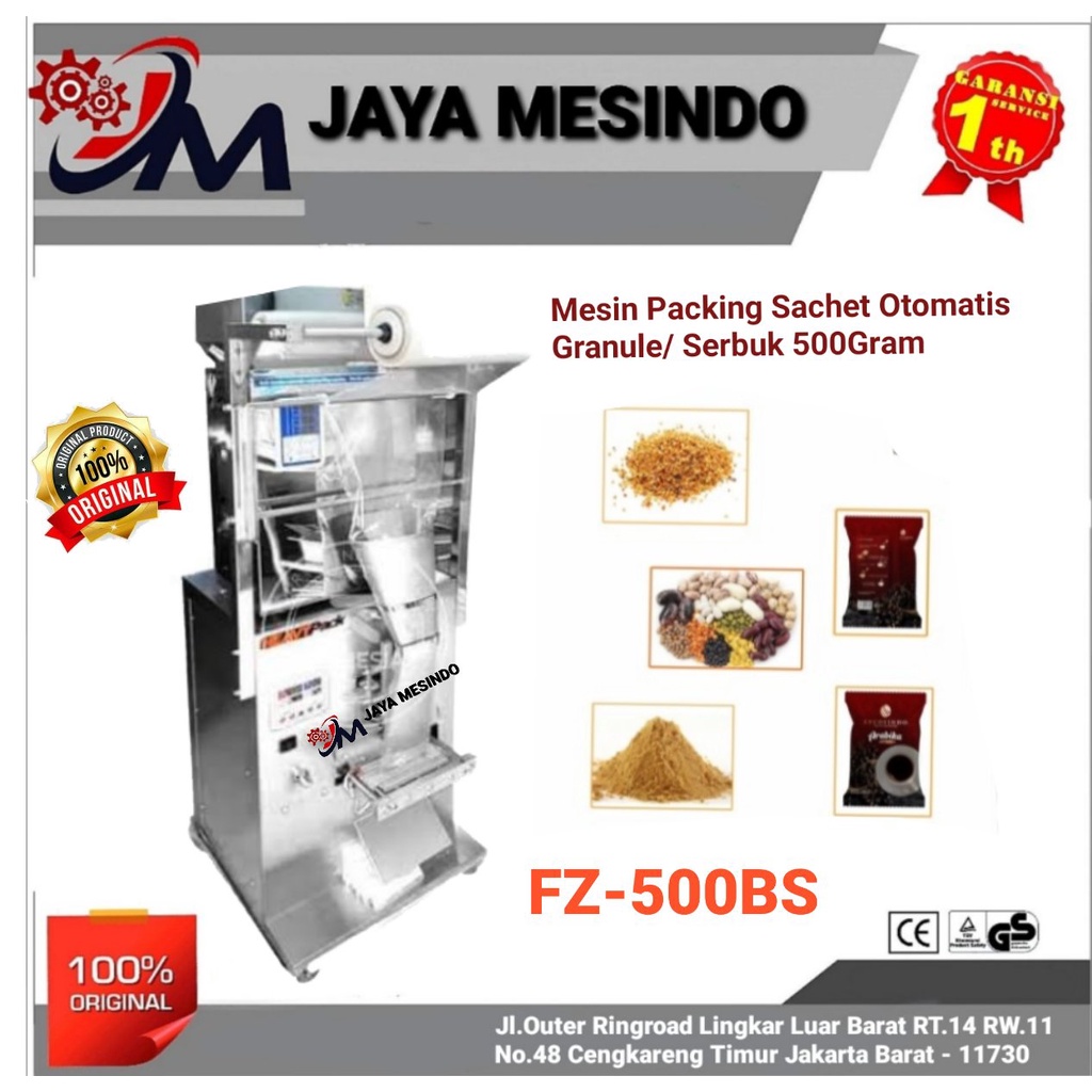 Jual Mesin Otomasih Sachet Granule / Serbuk Butiran Timbangan FZ-500BS ...