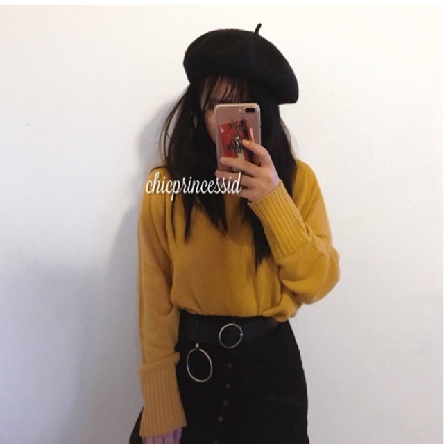 Jual Beret baret baretta topi beret topi seniman topi baret topi winter ...