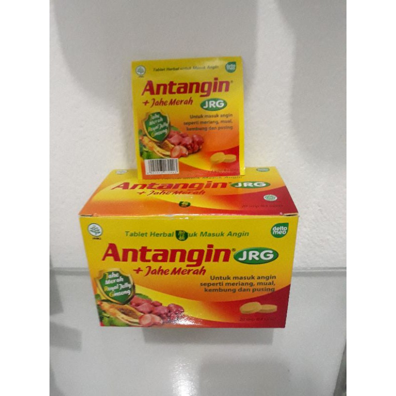 Jual ANTANGIN JRG tablet, 1 strip isi 4 tablet, obat masuk angin ...