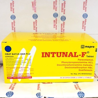 Jual Intunal Forte Box Isi 25 Strip @4 Tablet - Obat Batuk Pilek ...