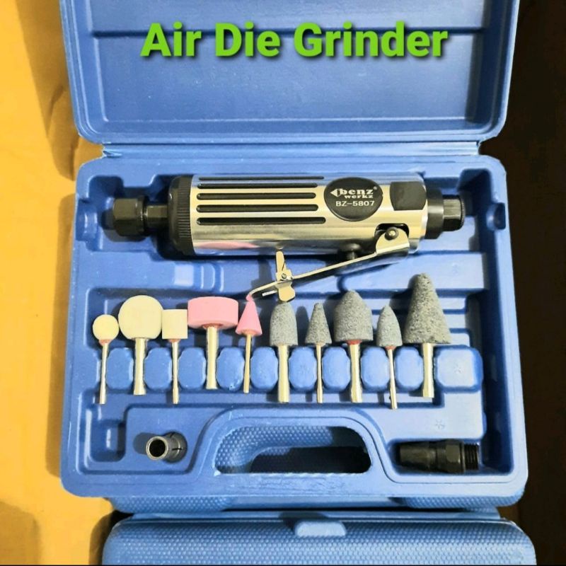 Jual Gerinda angin - Air Die Grinder - Alat Kerok Ban Full Set Koper ...