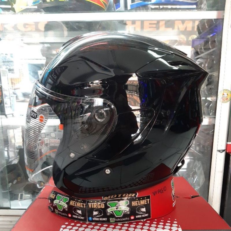 Jual HELM INK DYNAMIC BLACK GLOSSY-ORIGINAL INK DYNAMIC | Shopee Indonesia