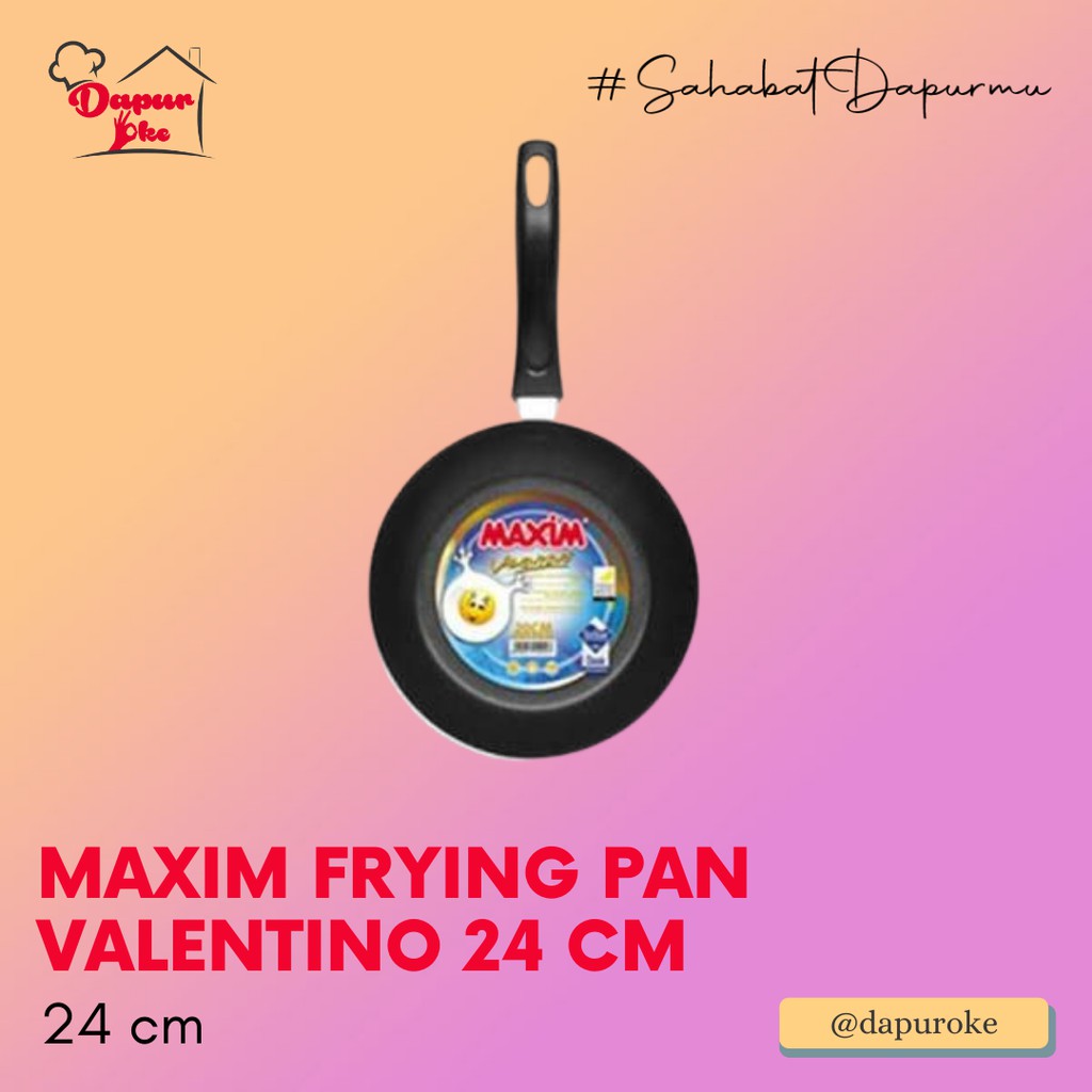 Maxim Frying Pan Valentino 24 cm | Shopee Indonesia