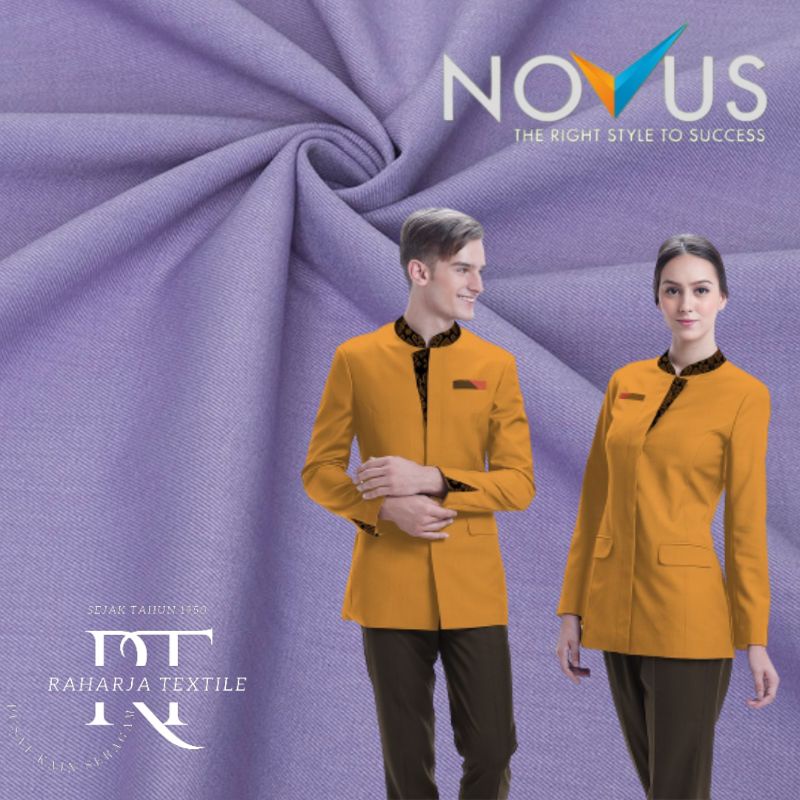 Jual Kain Novus Bahan Meteran Berkualitas | Kain Seragam Kantor Pemda Dinas Hotel | Shopee Indonesia