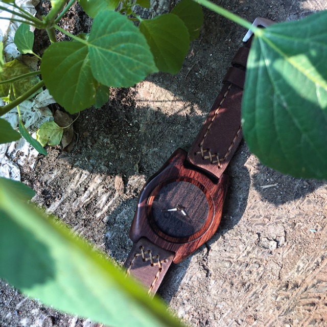 Jual Jam tangan kayu taruma / jam tangan owa / jam tangan kayu pria ...