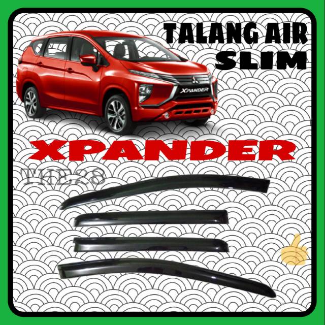 Jual Talang Air Slim XPANDER Side Visor Hitam Pekat Sidevisor Black Mitsubishi Expander | Shopee ...