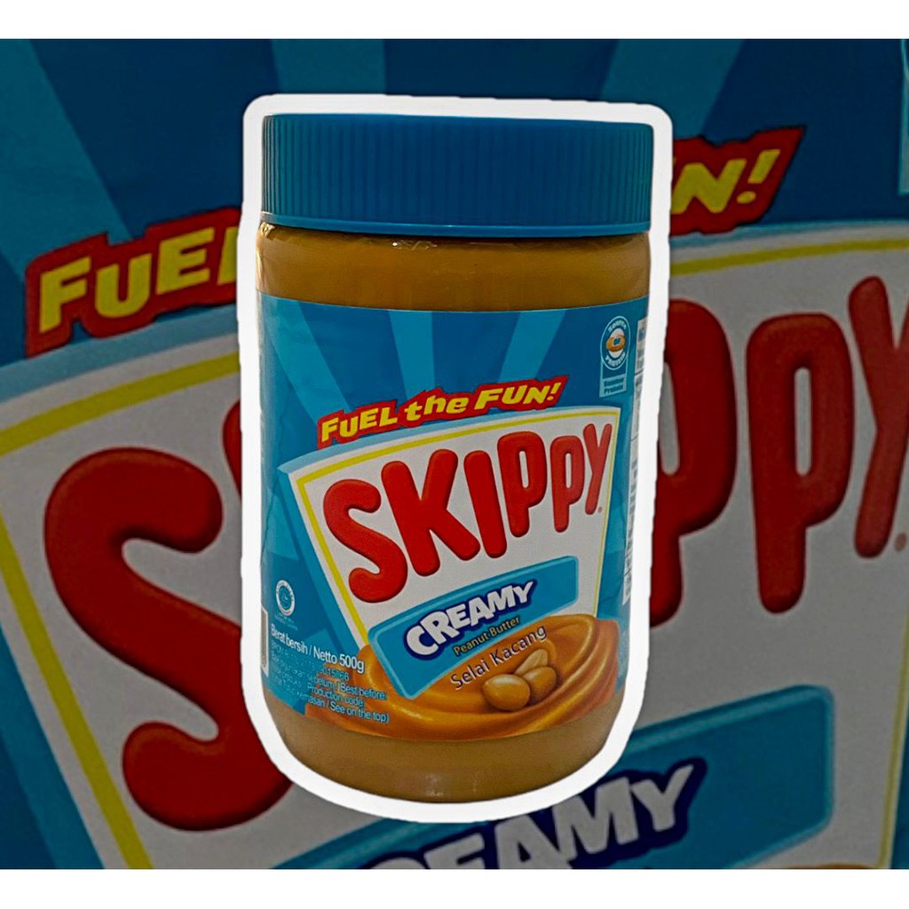 Jual Skippy Creamy Peanut Butter / Selai Kacang Skippy Halus 500gr ...