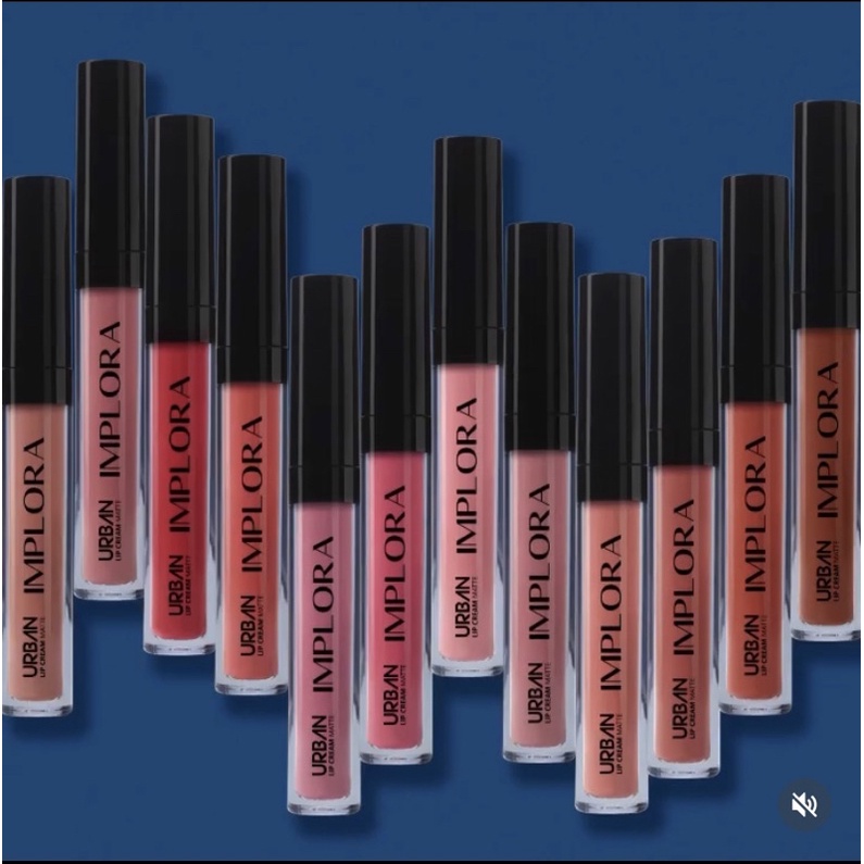 Jual Implora Urban Lip Cream 20 Shades | Shopee Indonesia