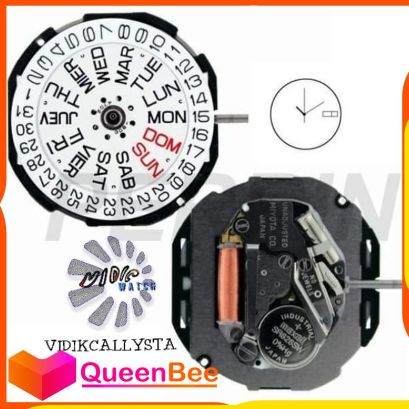 Jual MESIN JAM TANGAN MIYOTA 2105 CALIBRE CAL2105 CAL-2105 ORIGINAL | Shopee Indonesia