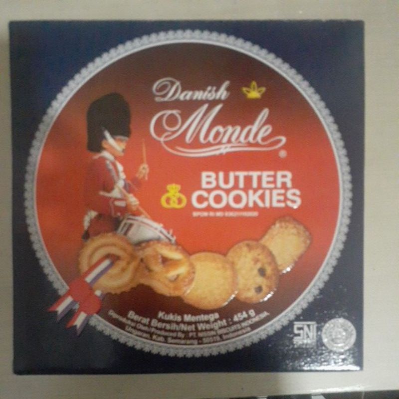 Jual monde butter cookies 454 g | Shopee Indonesia