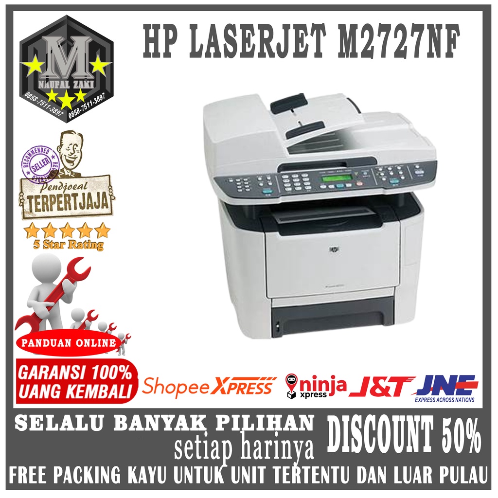 Jual PRINTER HP LASERJET M2727NF MFP MULTIFUNGSI | Shopee Indonesia