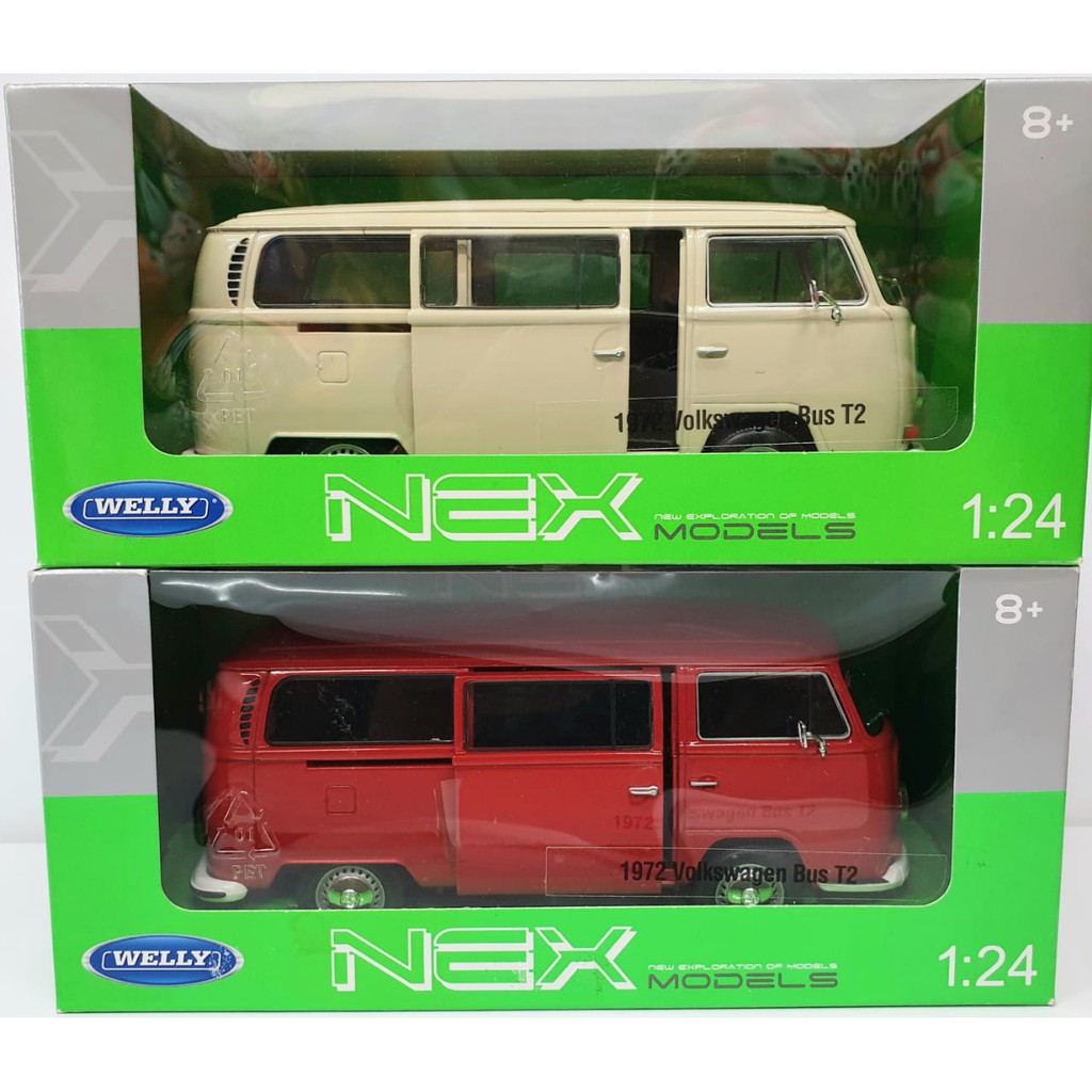 Jual Welly 1972 Volkswagen BUS T2– 22472W - Bahan Logam – Bukan ...