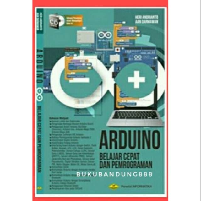 Jual Buku Arduino Belajar Cepat Dan Pemrograman Cd Indonesiashopee