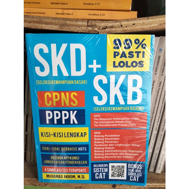Jual BUKU MURAH BERKUALITAS SKD (Seleksi Kemampuan Dasar) + SKB (Seleksi Kemampuan Bidang) 99% ...
