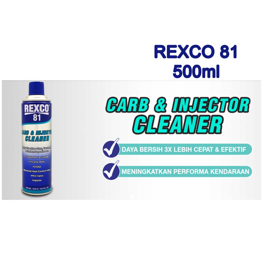 Jual REXCO 81 CARB & INJECTOR CLEANER 500ml | Shopee Indonesia