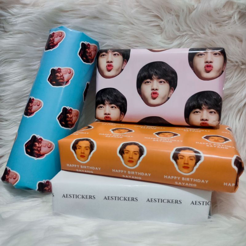Jual CETAK KERTAS KADO / WRAPPING PAPER CUSTOM | Shopee Indonesia