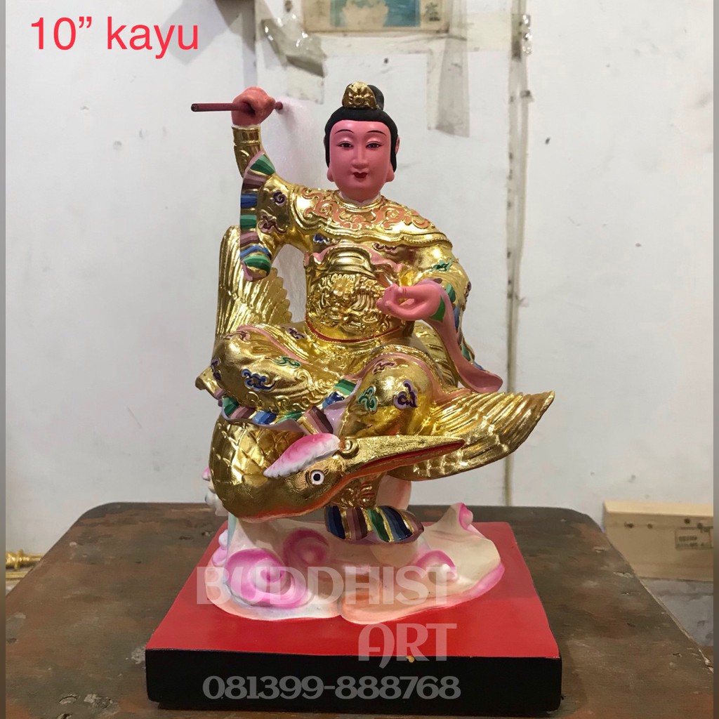 Jual patung dewi kiu tian/ qiu tien niu niu /Jiu Tian Xuan Nu 10 inch ...