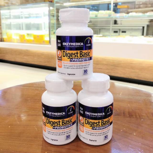 Jual Suplemen ENZYMEDICA DIGEST BASIC + PROBIOTICS 30 Kapsul Enzim ...