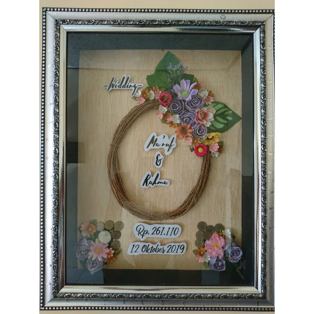 Jual Mahar Nikah model Rustic simple. Bisa request desain dan frame ...