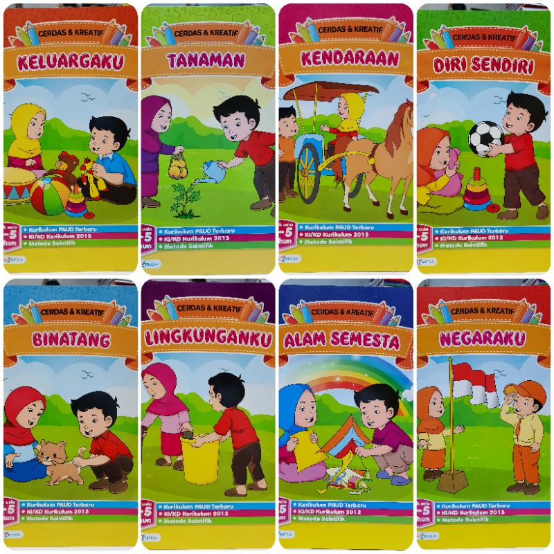 Jual Paket Buku Anak PAUD/TK Cerdas dan Kreatif (isi 8 buku) untuk Anak ... Jual Paket Buku Anak PAUD/TK Cerdas dan Kreatif (isi 8 buku) untuk Anak ...
