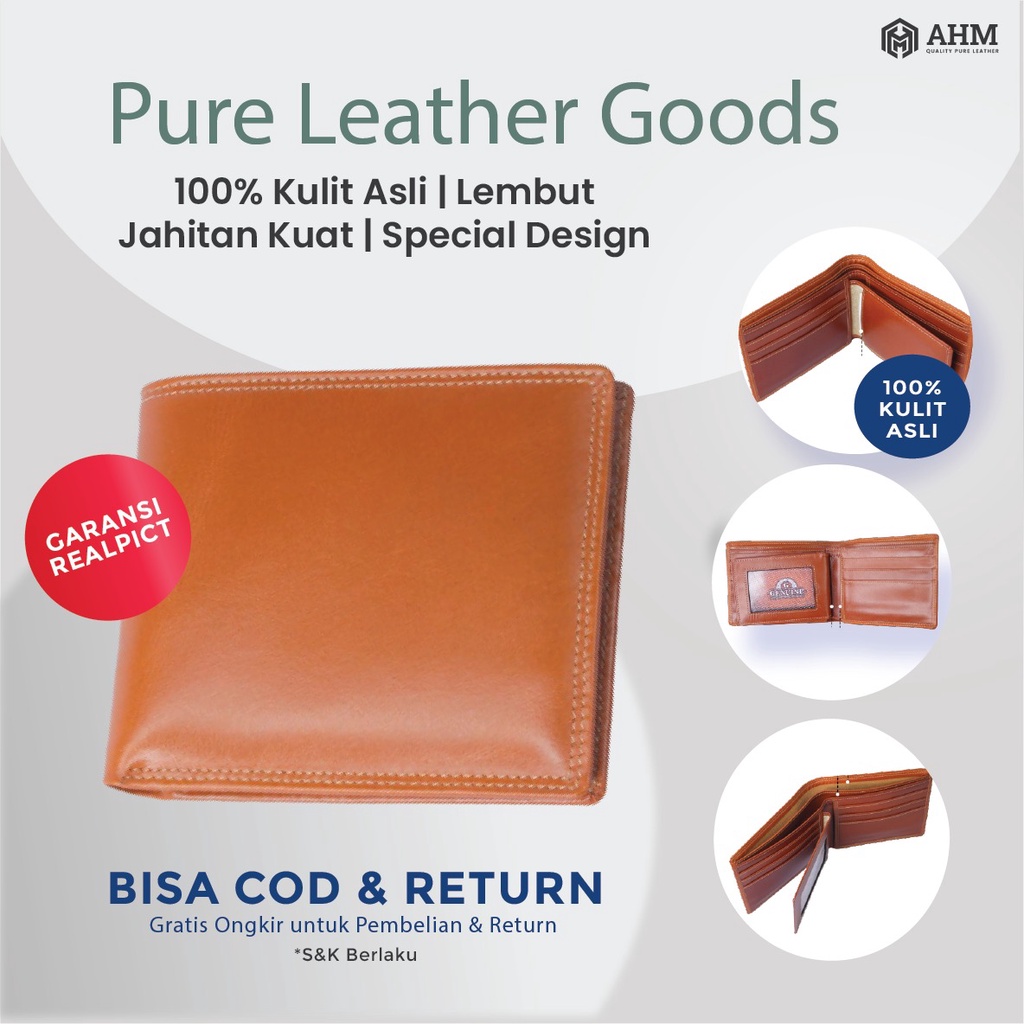 Jual Dompet Pria Kulit Dompet Laki Laki Kulit Dompet kulit asli pria ...
